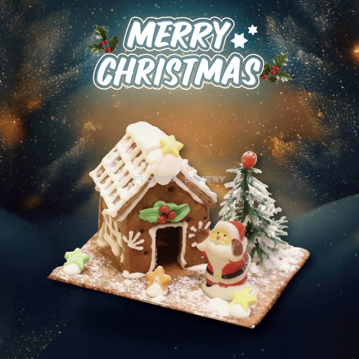 Florida Bakery- Gingerbread House-Mini＊store pickup only＊