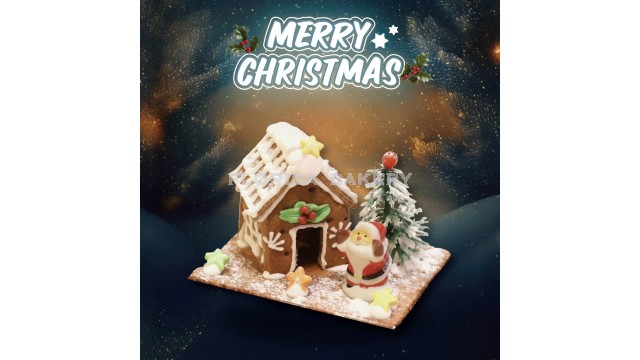 Florida Bakery- Gingerbread House-Mini＊store pickup only＊